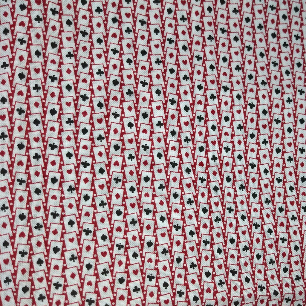 Playing Cards Pleated Face Mask | Absolutely Knots